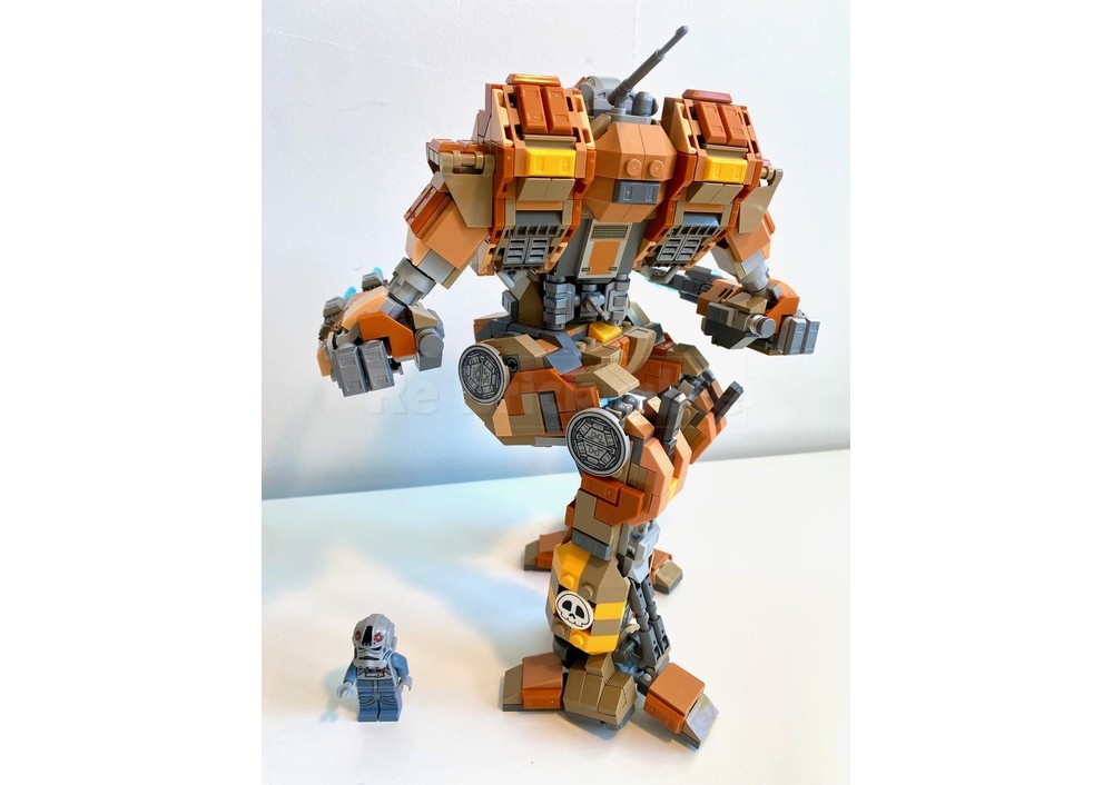 LEGO MOC-218037 Mad Dog [Vulture] Battlemech by canuck33 | Rebrickable ...