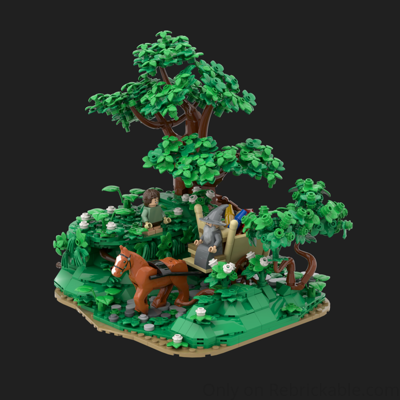 LEGO MOC-218046 The Shire - Late Arrival by rebelnili | Rebrickable ...