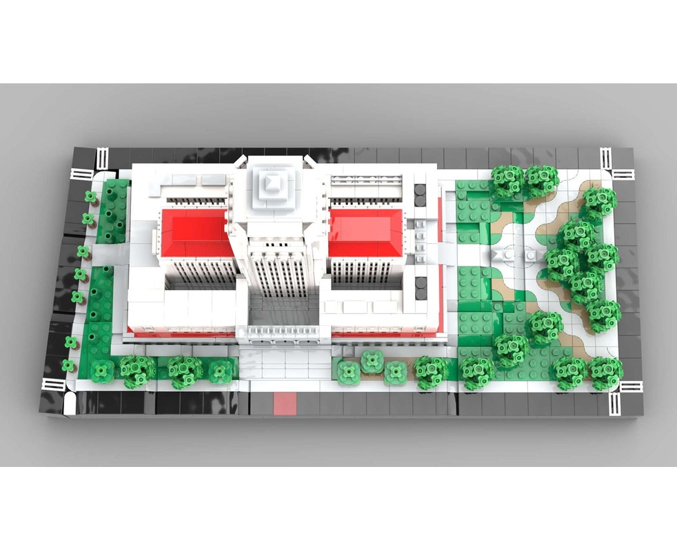 LEGO MOC Los Angeles City Hall at 1/650th Scale by FunnyTacoBunny ...