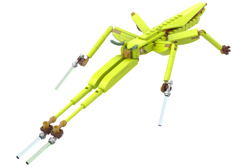 LEGO MOC Children's Stick Insect (Tropidoderus childrenii) The Insect ...