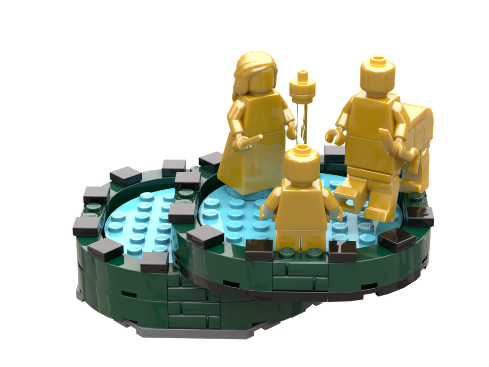 LEGO MOC-218066 The Ministry of Magic: Fountain of Magical Bretherin by ...