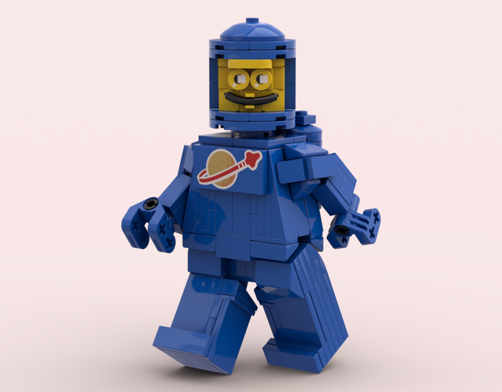 LEGO MOC Midi Classic Spaceman by Koentinius | Rebrickable - Build with ...