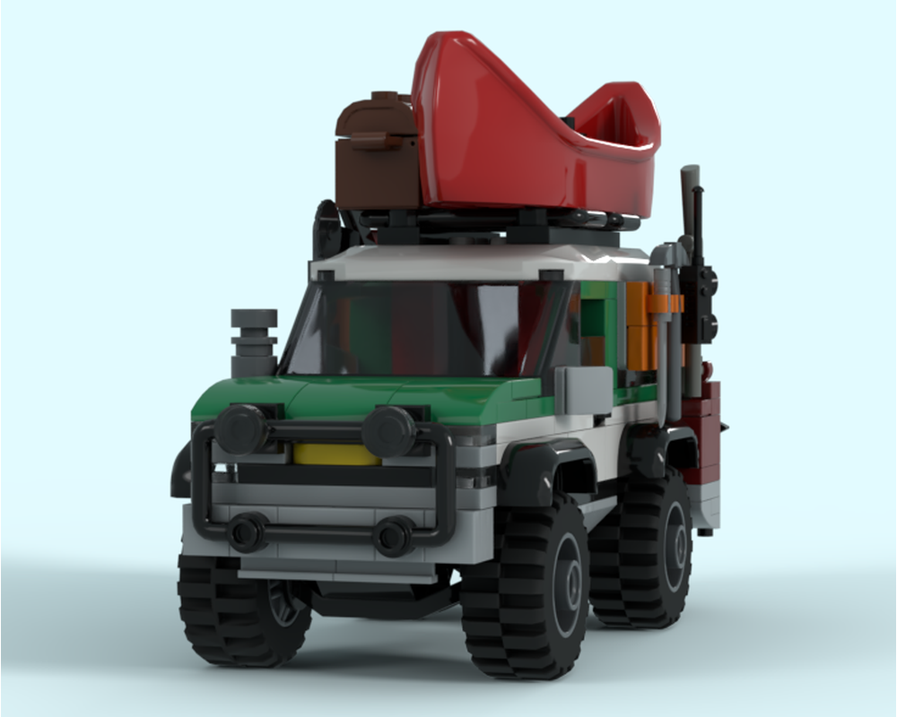 LEGO MOC 80's Overland SUV "Tahoe" by bigtrainbricks | Rebrickable ...