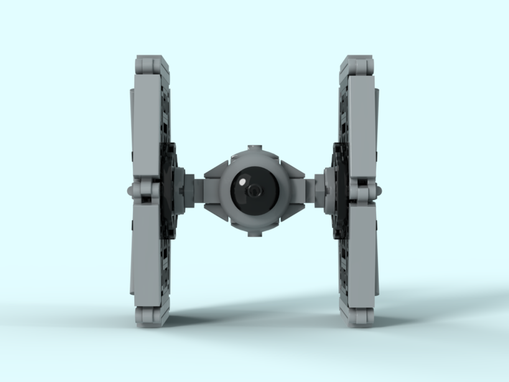 LEGO MOC Midi Scale TIE by abytron | Rebrickable - Build with LEGO