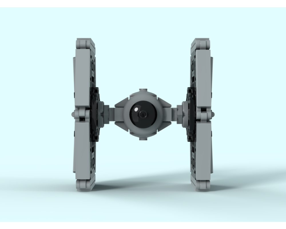 LEGO MOC Midi Scale TIE by abytron | Rebrickable - Build with LEGO