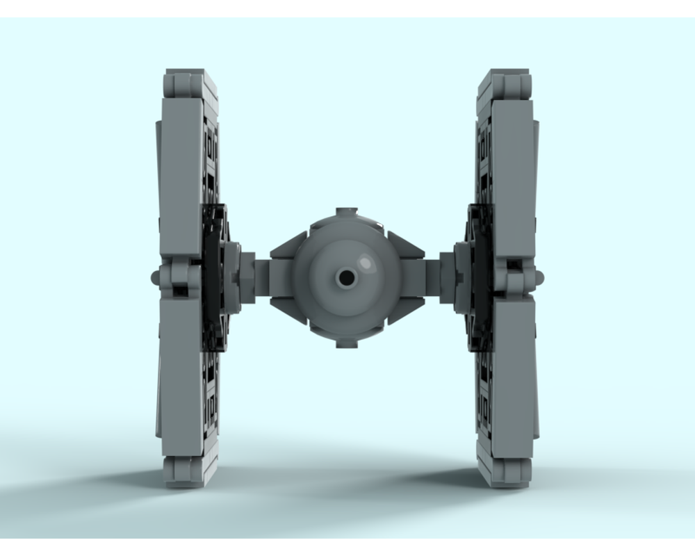 LEGO MOC Midi Scale TIE by abytron | Rebrickable - Build with LEGO