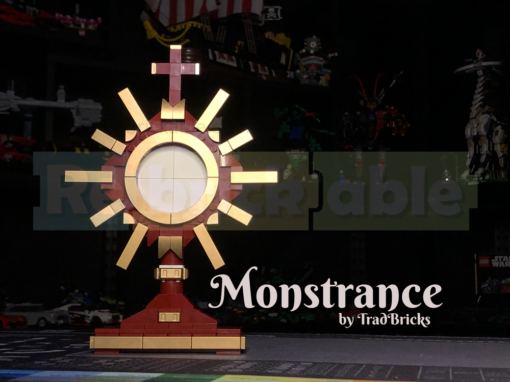 LEGO MOC-218086 Monstrance by TradBricks | Rebrickable - Build with LEGO