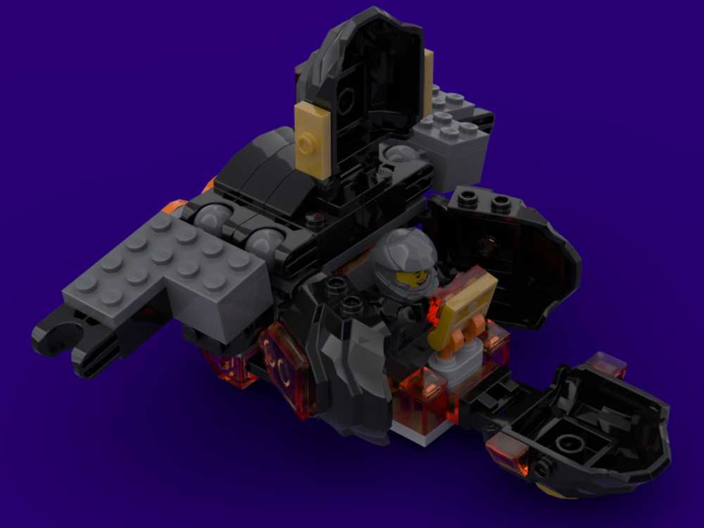 LEGO MOC escape pod by CarterTheCreator | Rebrickable - Build with LEGO