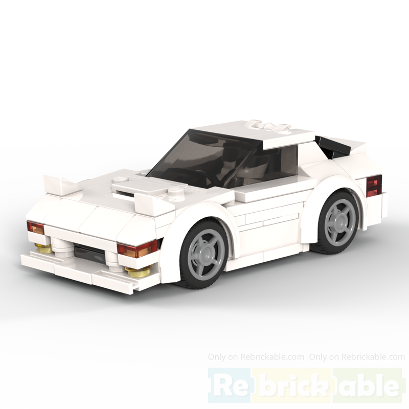 LEGO MOC Mazda RX-7 FC by MinifigGarage | Rebrickable - Build with LEGO