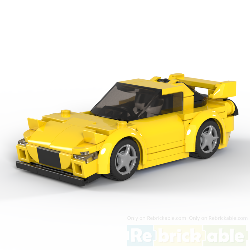 LEGO MOC Mazda RX-7 FD by MinifigGarage | Rebrickable - Build with LEGO