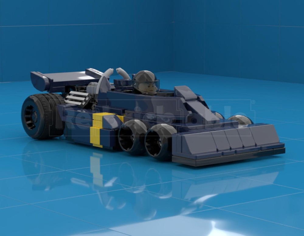 LEGO MOC Tyrrell P34 by GEAR-BLOX | Rebrickable - Build with LEGO