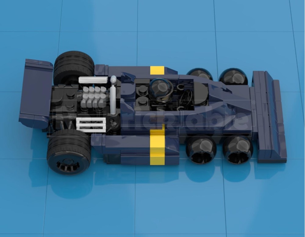 LEGO MOC Tyrrell P34 by GEAR-BLOX | Rebrickable - Build with LEGO