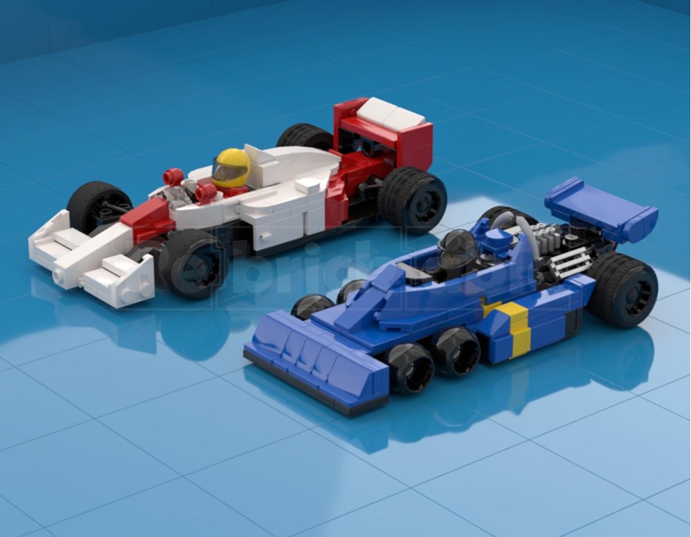 LEGO MOC-218097 Tyrrell P34 by GEAR-BLOX | Rebrickable - Build with LEGO