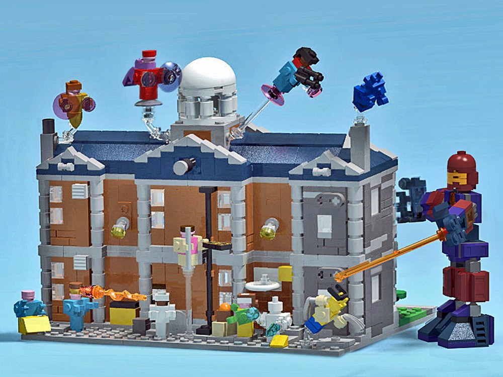 LEGO MOC-218103 Mini X-Mansion (inspired by 76294) by ad000 ...