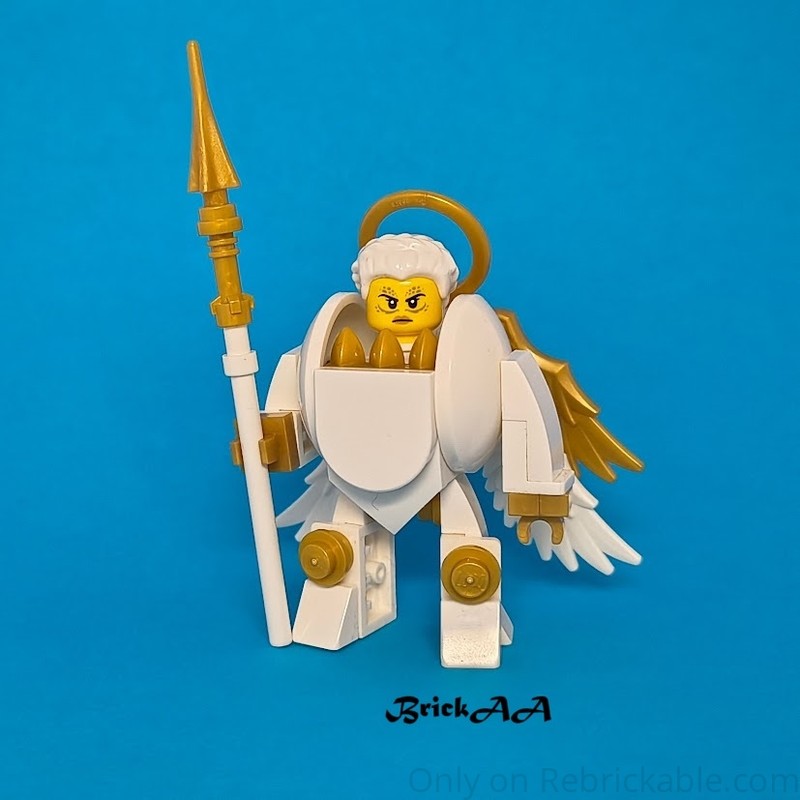 LEGO MOC Angel Warrior by BrickAA | Rebrickable - Build with LEGO