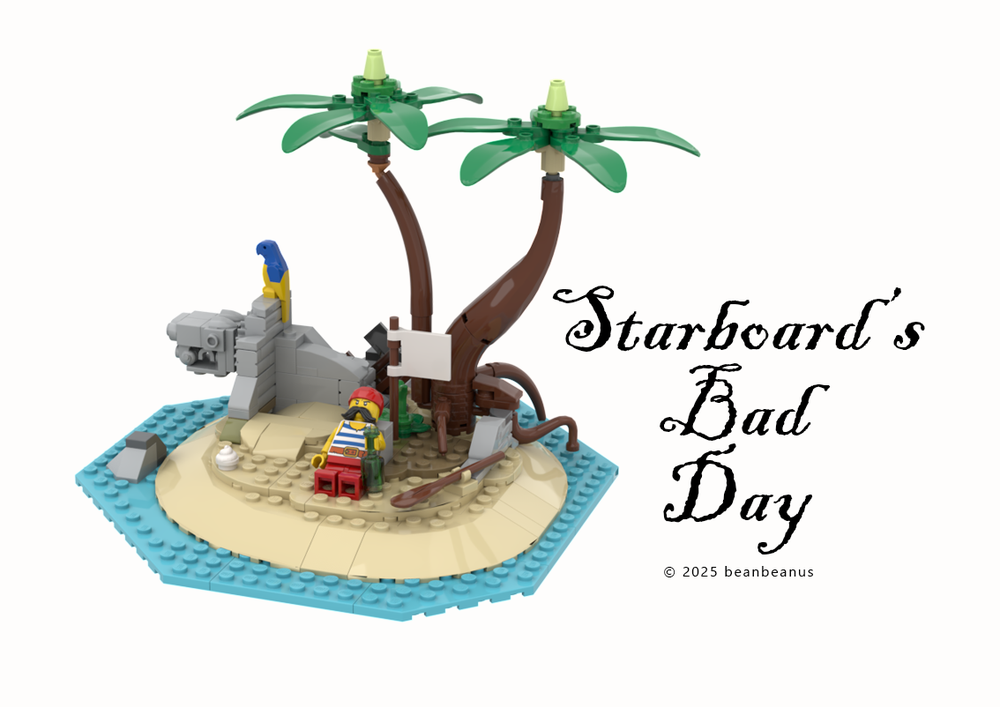 LEGO MOC Starboard's Bad Day by beanbeanus | Rebrickable - Build with LEGO