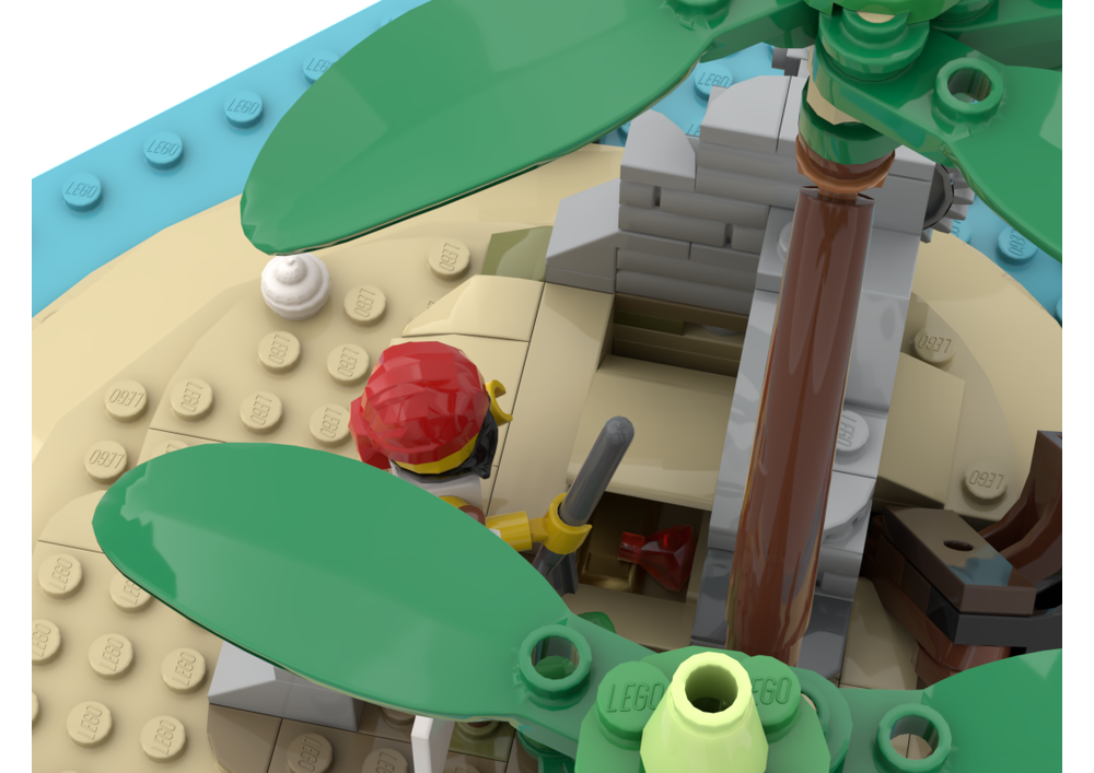 LEGO MOC Starboard's Bad Day by beanbeanus | Rebrickable - Build with LEGO