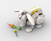LEGO Set 31133-1 White Rabbit (2023 Creator > Creator 3-in-1 ...