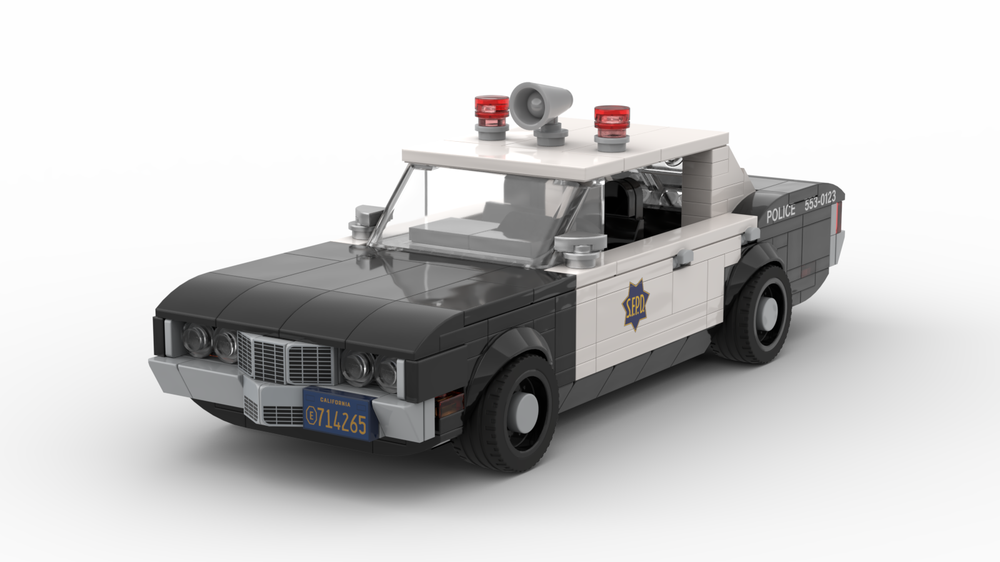 LEGO MOC 1972 Ford Custom 500 Police Interceptor by BRSBricks ...