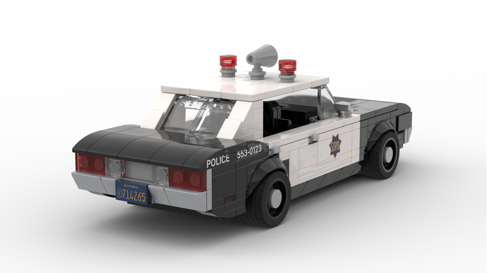 LEGO MOC 1972 Ford Custom 500 Police Interceptor by BRSBricks ...