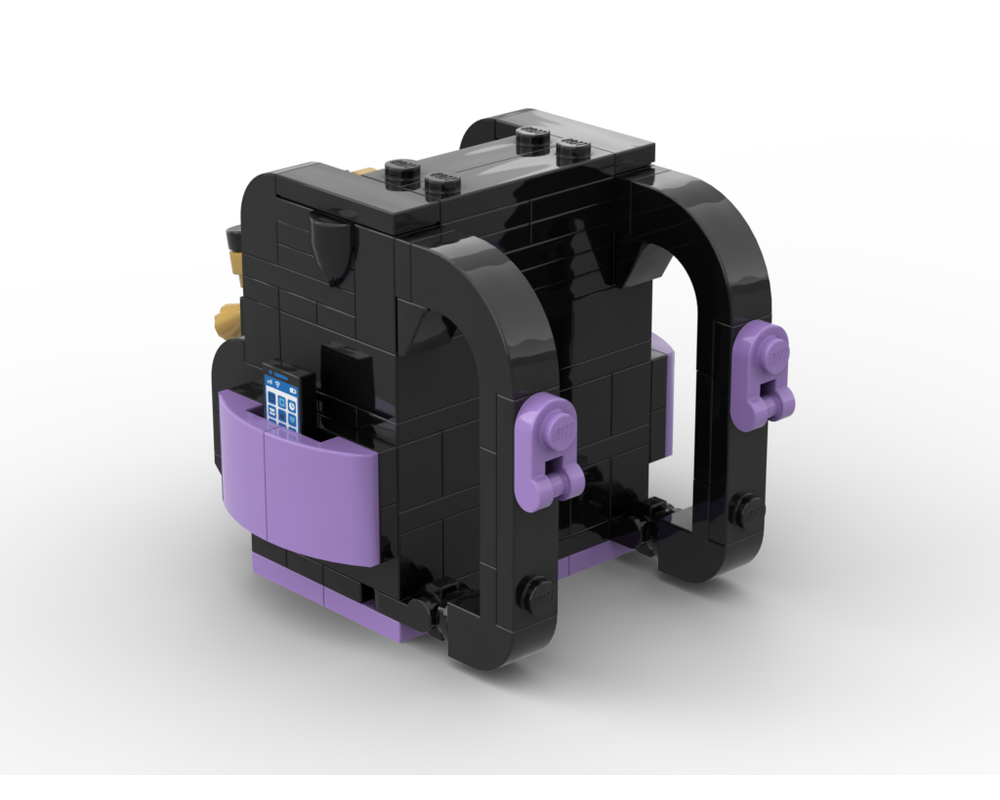 LEGO MOC girl's backpack by EVA001 | Rebrickable - Build with LEGO