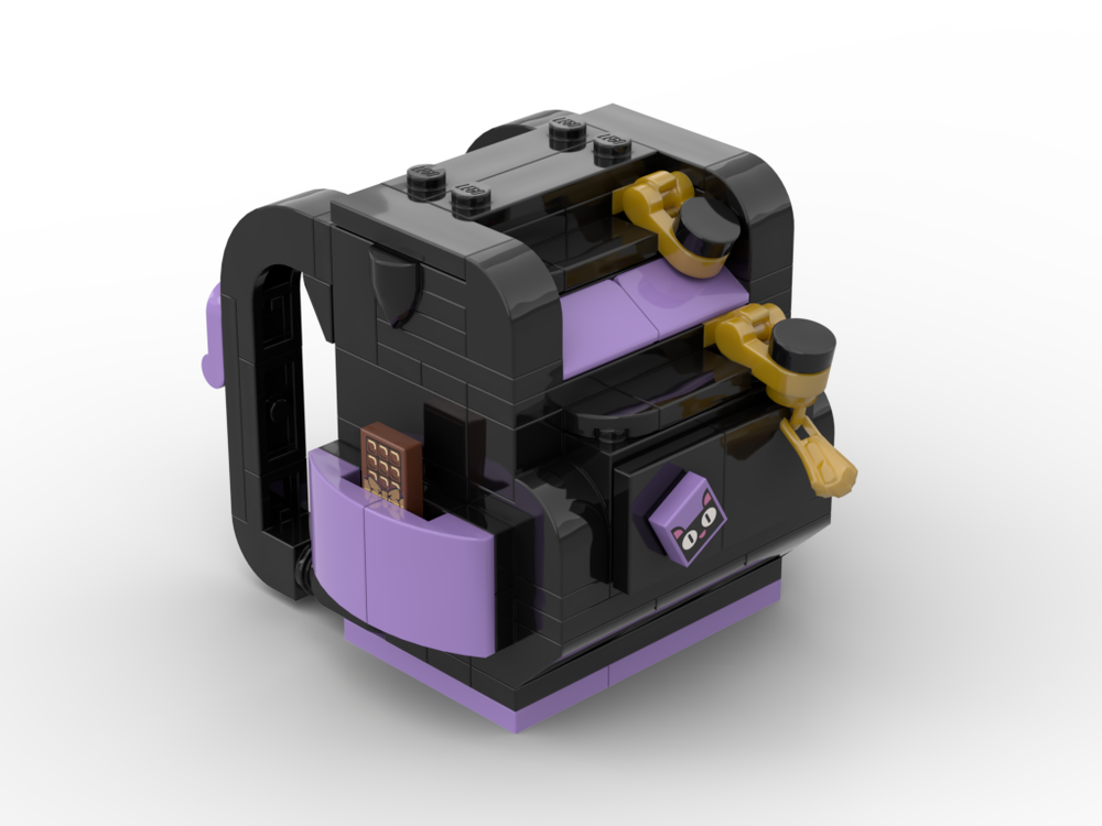 LEGO MOC girl's backpack by EVA001 | Rebrickable - Build with LEGO