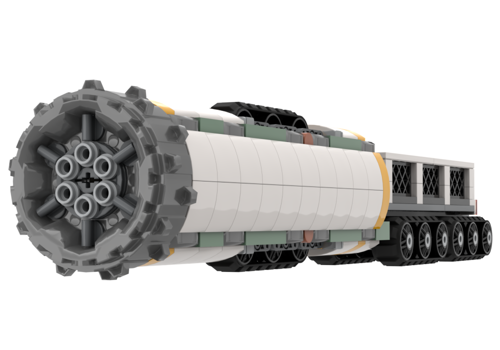LEGO MOC Small Tunnel Boring Machine (TBM) by OrchardBuilds ...