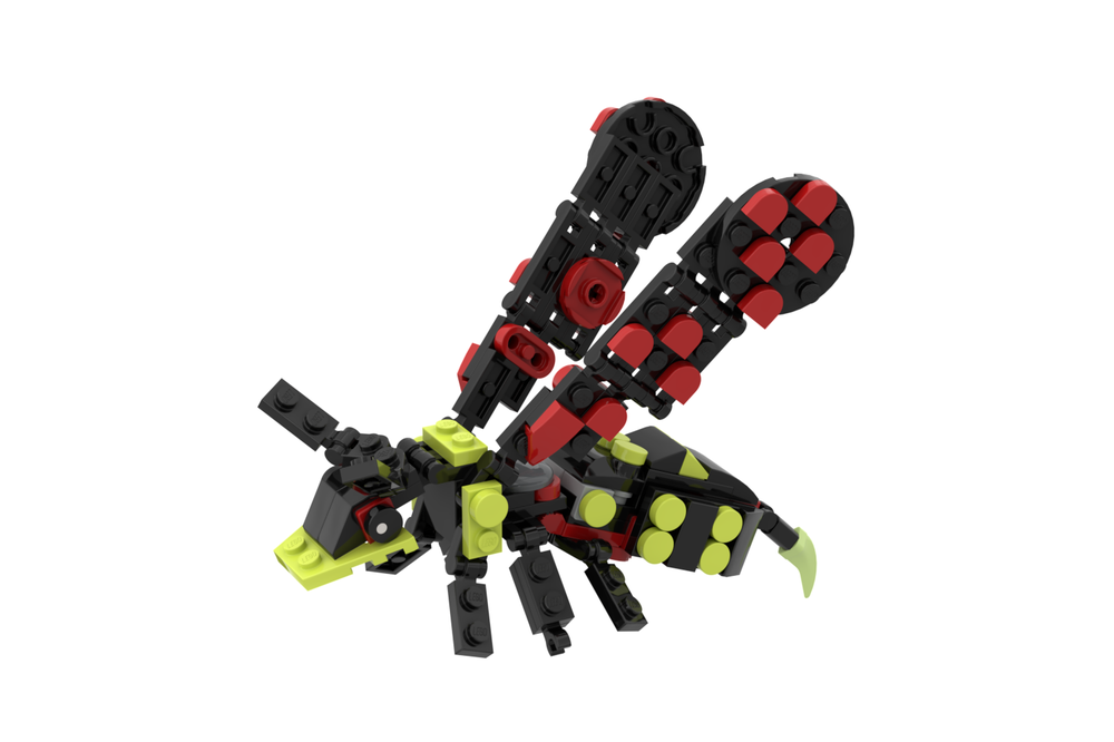 LEGO MOC 31159 Wasp by Nequmodiva | Rebrickable - Build with LEGO