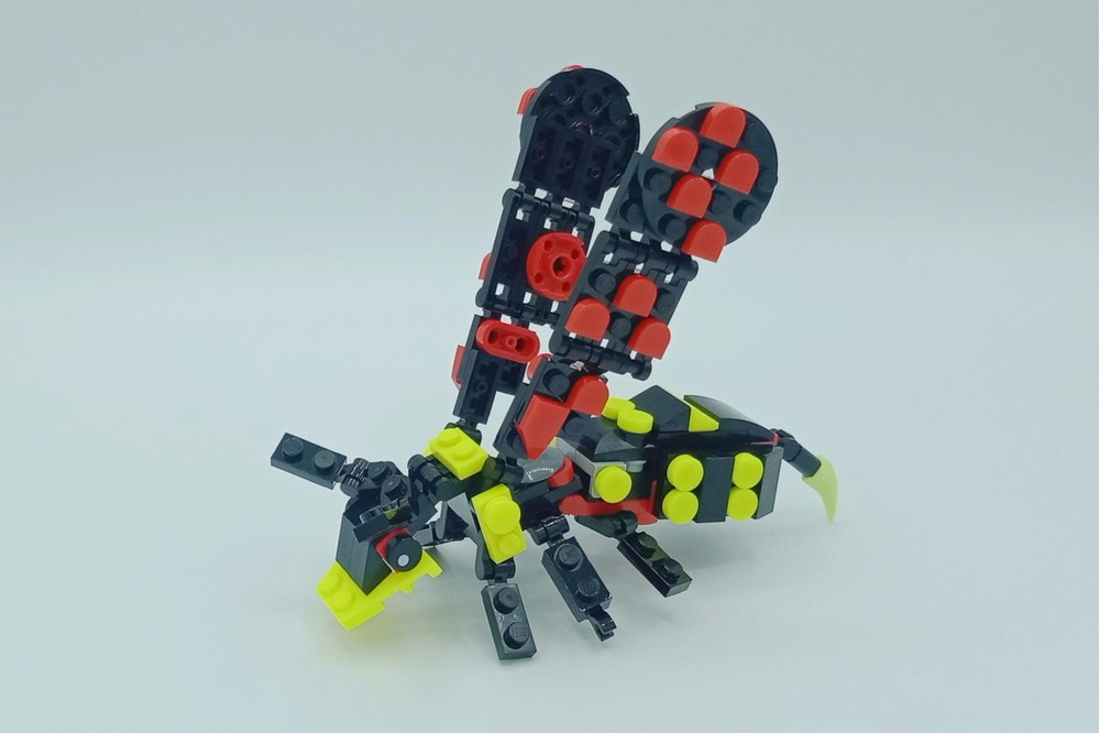 LEGO MOC-218176 31159 Wasp by Nequmodiva | Rebrickable - Build with LEGO