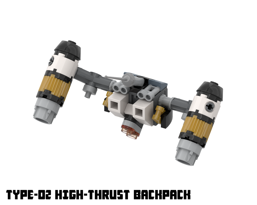 LEGO MOC Add-On Pack: Mech Backpacks - (MOC-190608 Modification) by ...