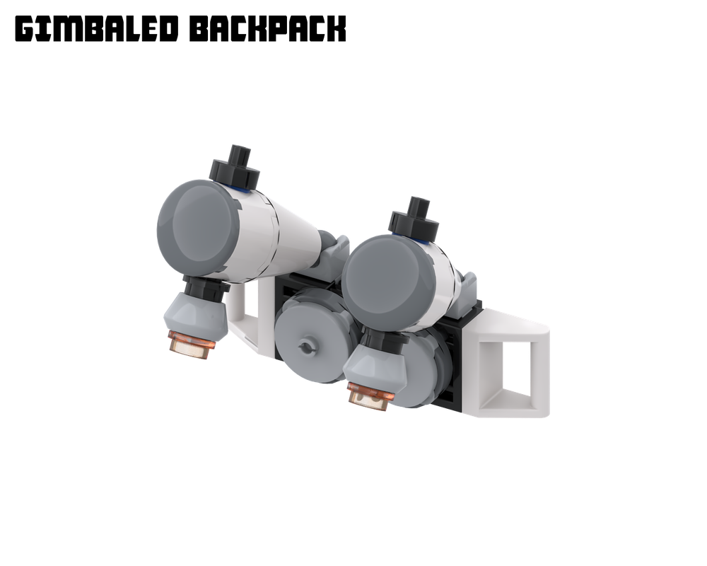 LEGO MOC Add-On Pack: Mech Backpacks - (MOC-190608 Modification) by ...