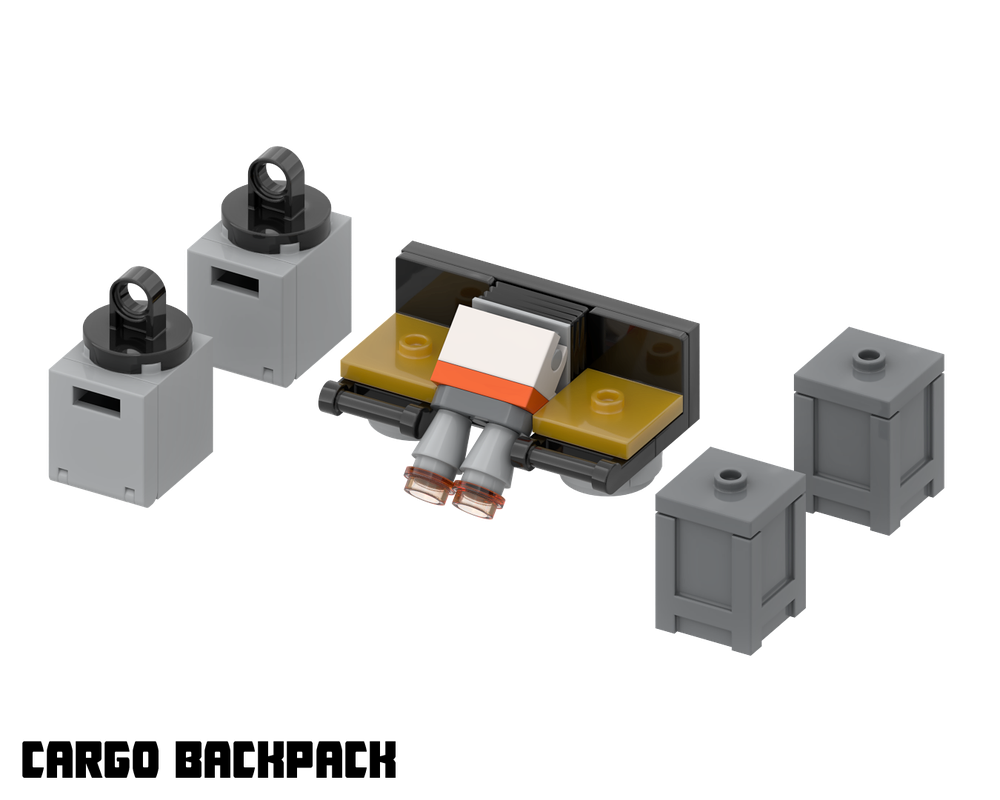 LEGO MOC Add-On Pack: Mech Backpacks - (MOC-190608 Modification) by ...