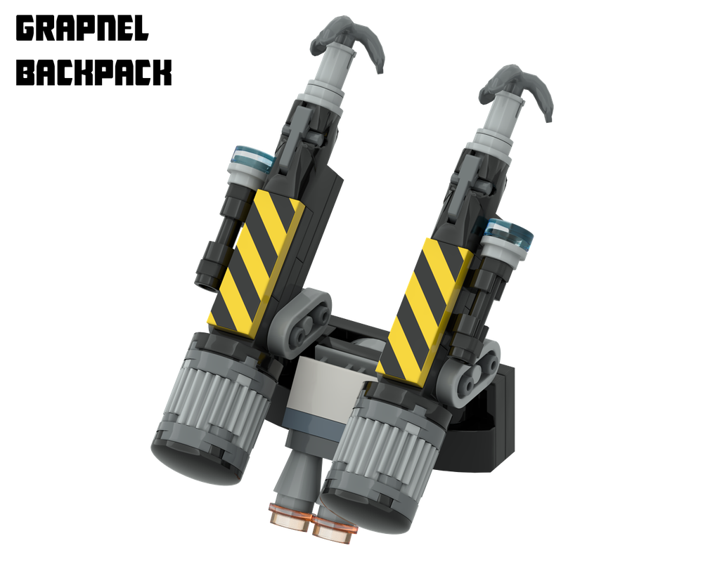 LEGO MOC Add-On Pack: Mech Backpacks - (MOC-190608 Modification) by ...