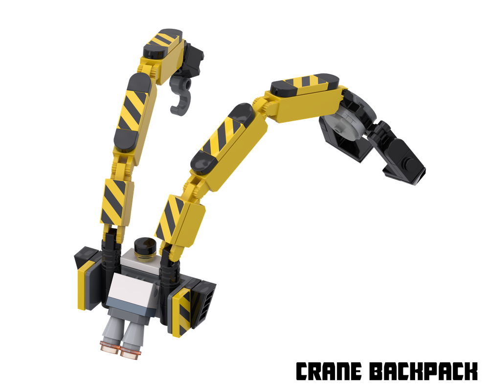 LEGO MOC Add-On Pack: Mech Backpacks - (MOC-190608 Modification) by ...
