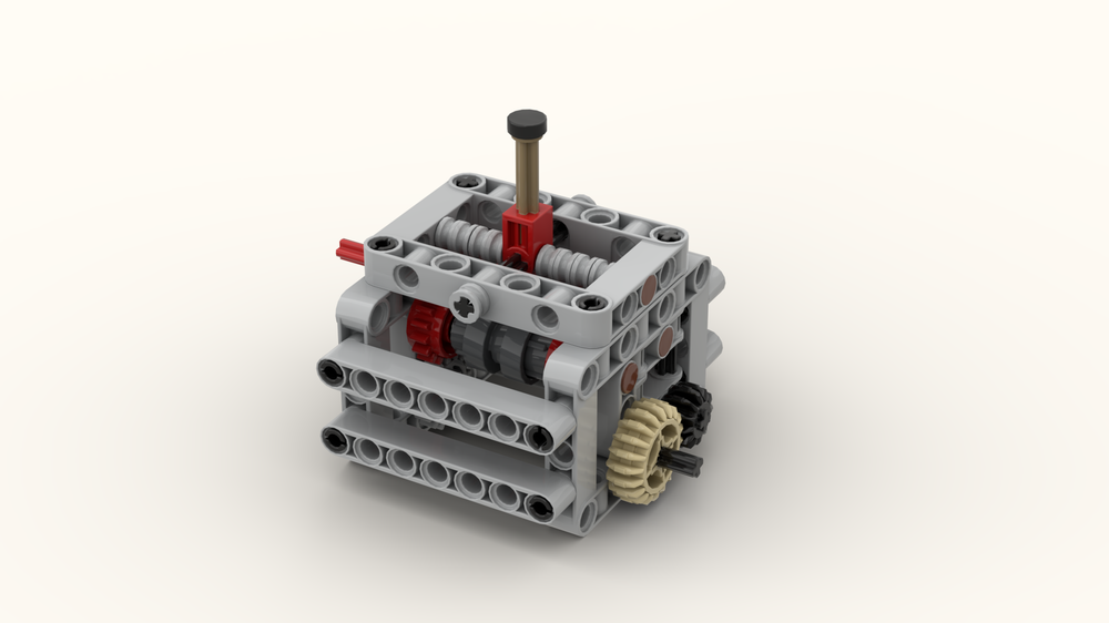 LEGO MOC-218181 Simple 4-Speed Robust Gearbox by lpecentral ...