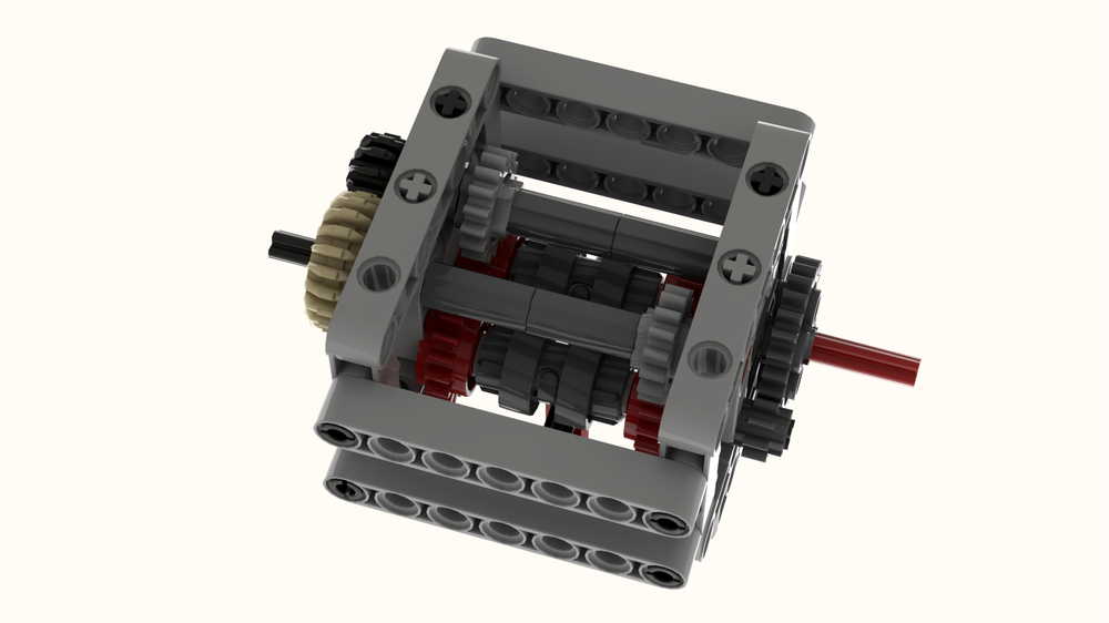 LEGO MOC-218181 Simple 4-Speed Robust Gearbox by lpecentral ...