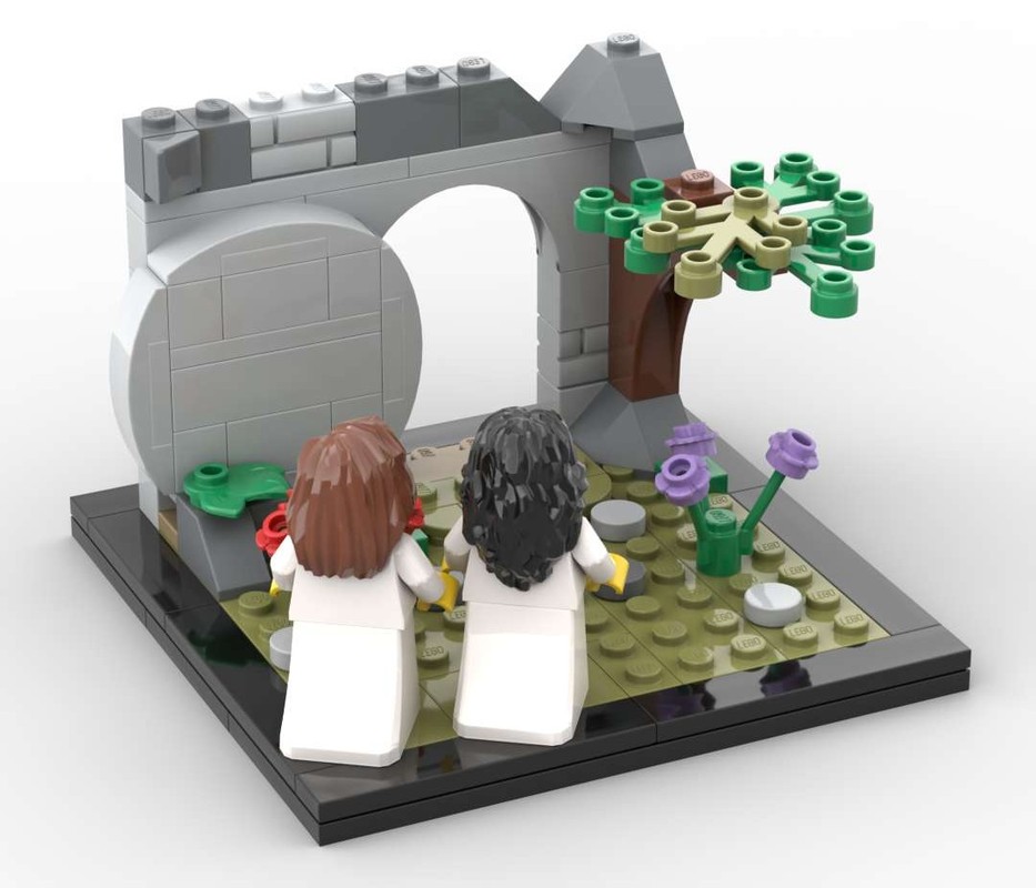 LEGO MOC The Miraculous Resurrection of Jesus Christ on Sunday ...
