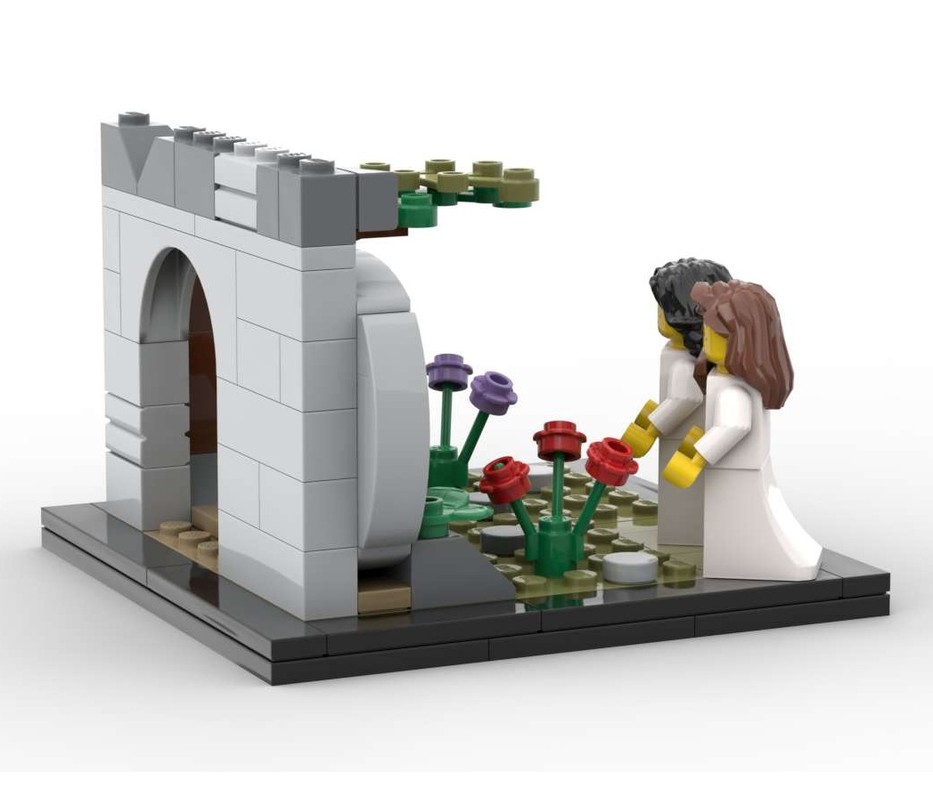 LEGO MOC The Miraculous Resurrection of Jesus Christ on Sunday ...