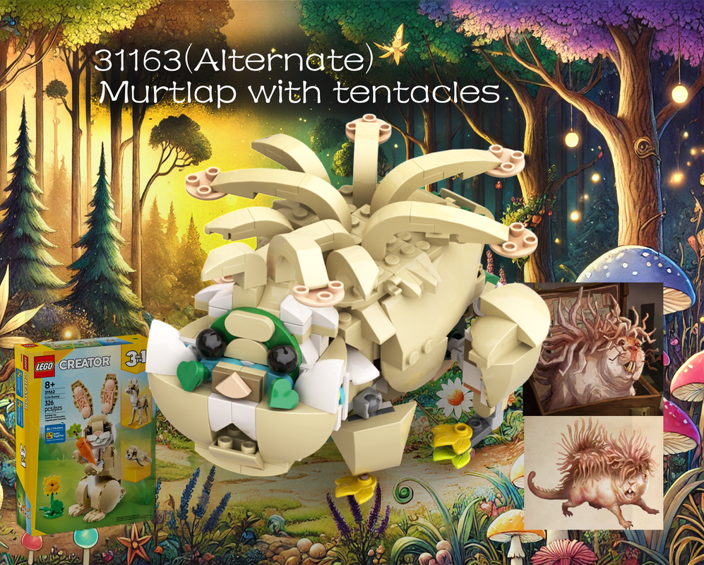 LEGO MOC 31162-Murtlap with tentacles(Alternate) by zxmaomao ...
