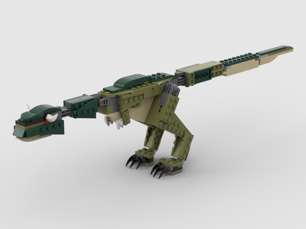LEGO MOC 31151 Carnotaurus sastrei 1:16 by SuperHeroBrick | Rebrickable ...