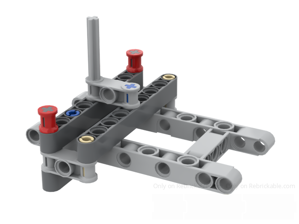 LEGO MOC Simple Steering by yqc | Rebrickable - Build with LEGO