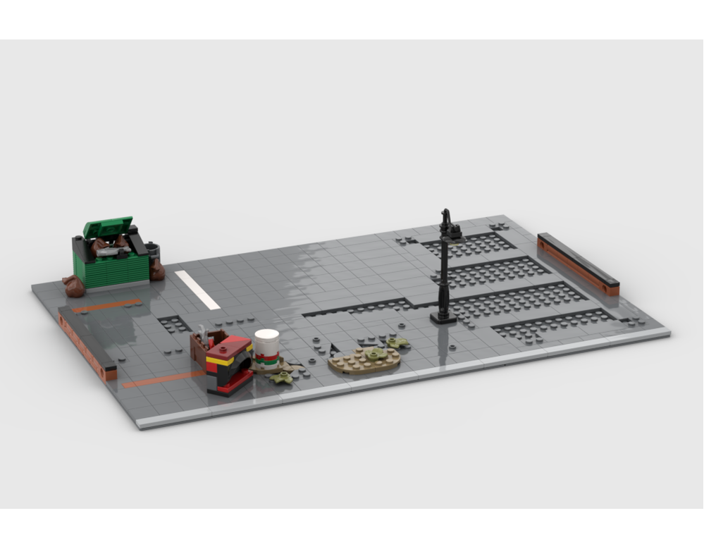 LEGO MOC Modular Scrapyard - Display for set 60472 by gabizon ...