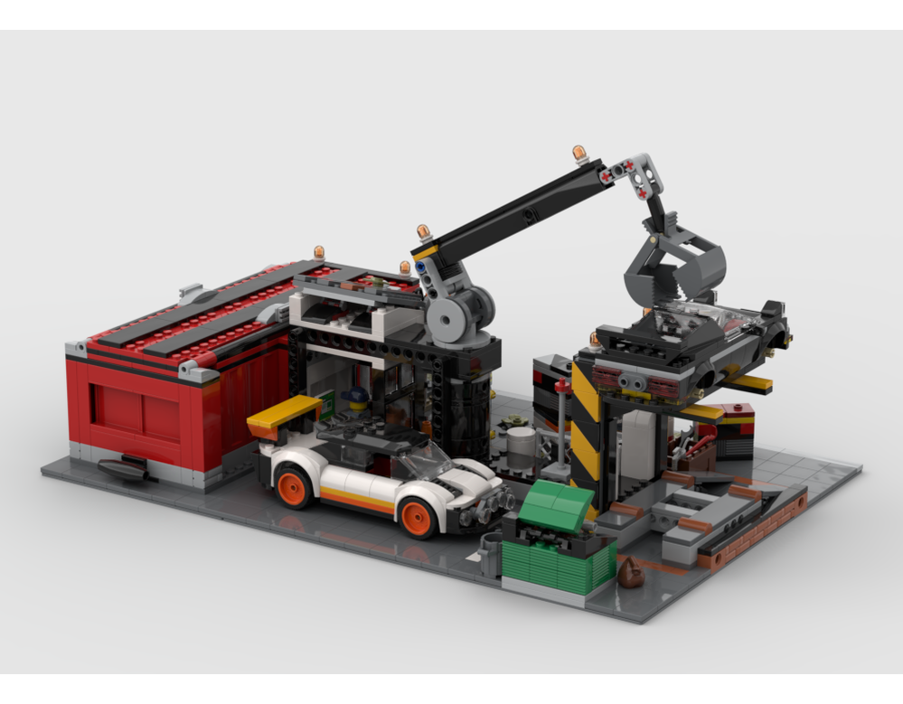 LEGO MOC Modular Scrapyard - Display for set 60472 by gabizon ...