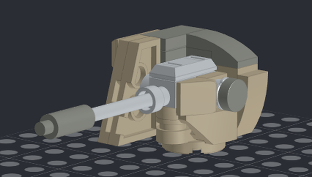 LEGO MOC Autocanon "AC 64 Joule" from Crossout by MERCURYs MOC-lab ...