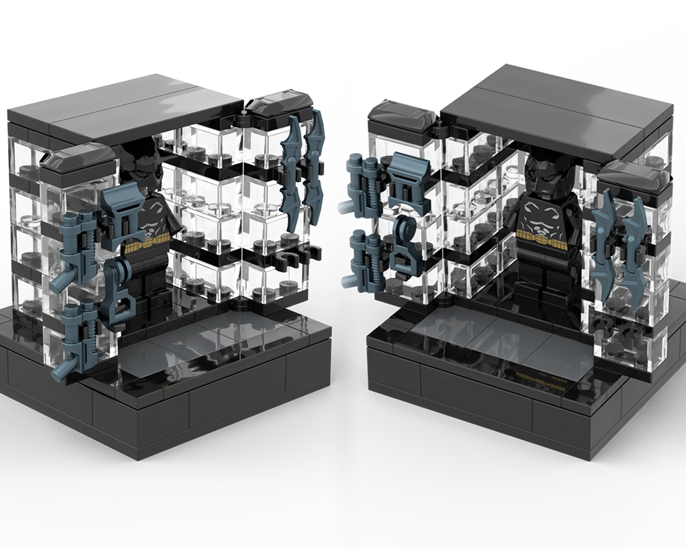 LEGO MOC Batsuit Diorama by LEGOJOSEPH | Rebrickable - Build with LEGO