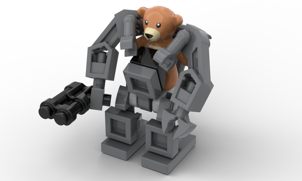 LEGO MOC LEGO TED-DX: L’Orsacchiotto Meccanico by speedybrick_creations ...