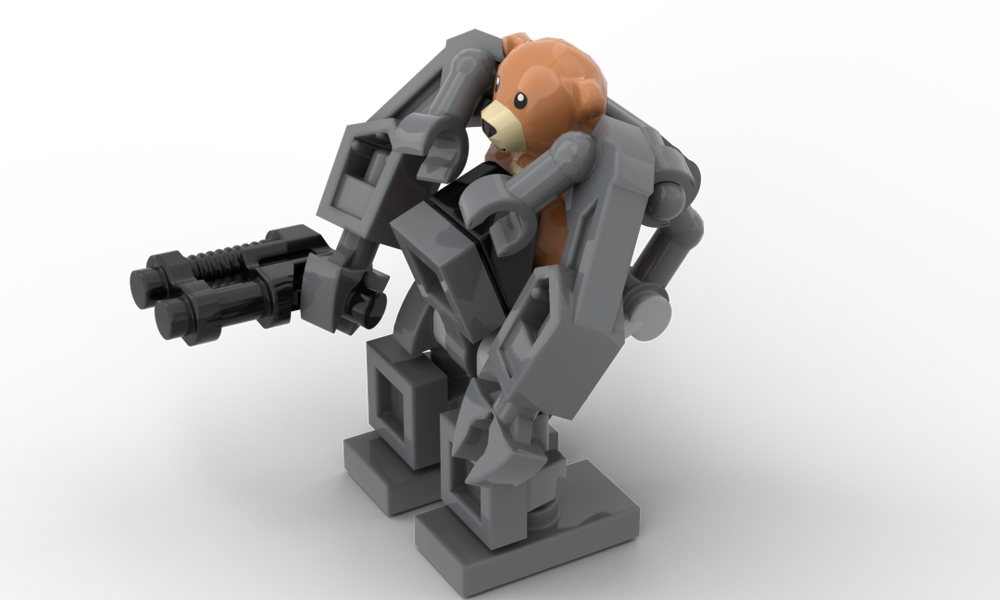 LEGO MOC LEGO TED-DX: L’Orsacchiotto Meccanico by speedybrick_creations ...