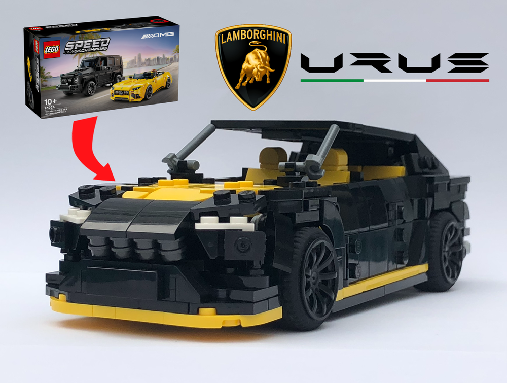 LEGO MOC 76924 Lamborghini Urus Performante (Opening Doors + Foldable ...