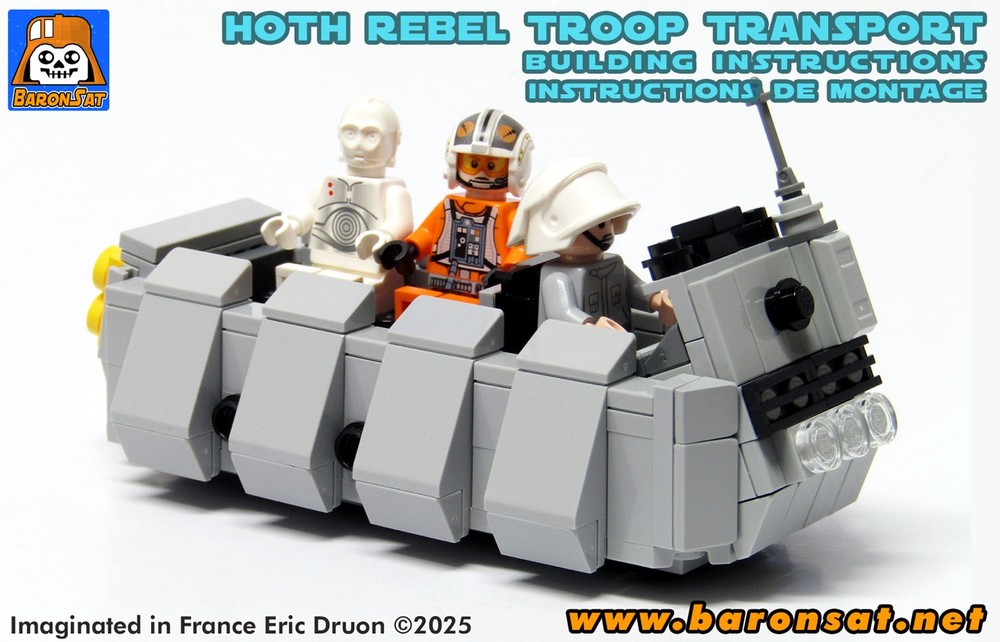 LEGO MOC RB Hoth Base Rebel Carrier by BaronSat | Rebrickable - Build ...