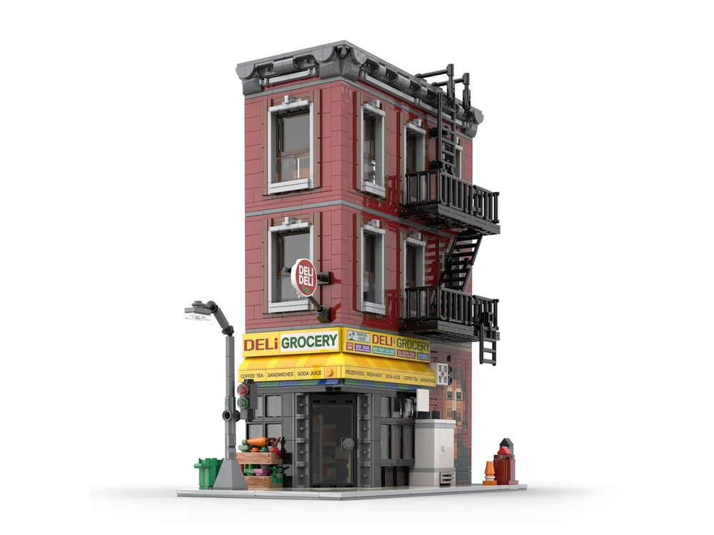 LEGO MOC Deli Grocery Miles Morales vs. the Spot by BrickAtive ...